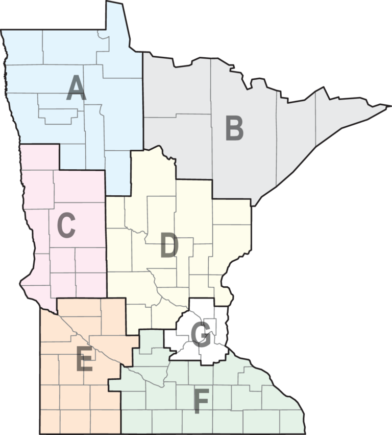 Districts - Minnesota Organization of Leaders in Nursing